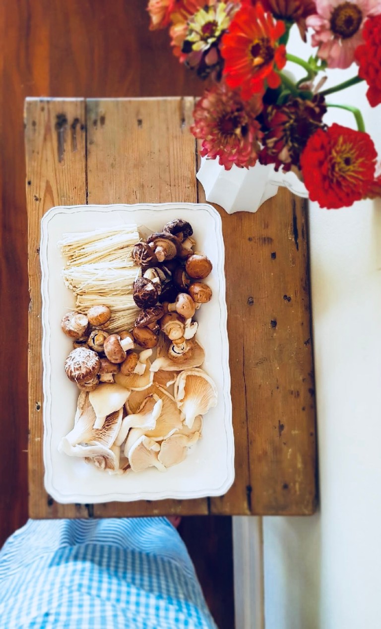 gem fish with mushrooms, potatoes & salsa verde | friends for dinner ...