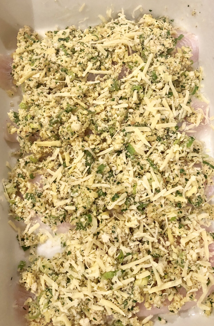 baked fish w a crispy breadcrumb topping | good friday meal | friends ...