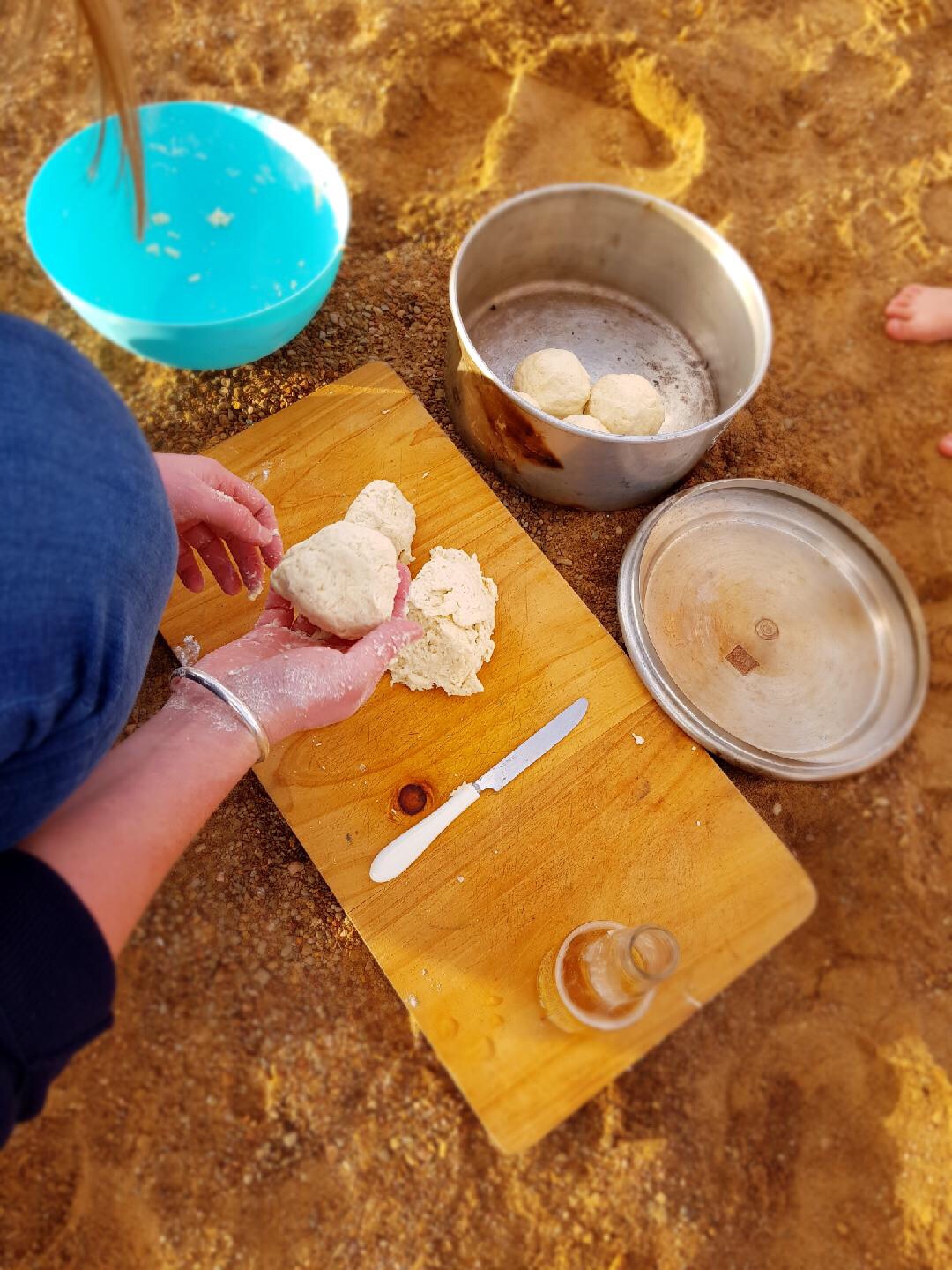 the traditional australian campfire damper – lo's kitchen