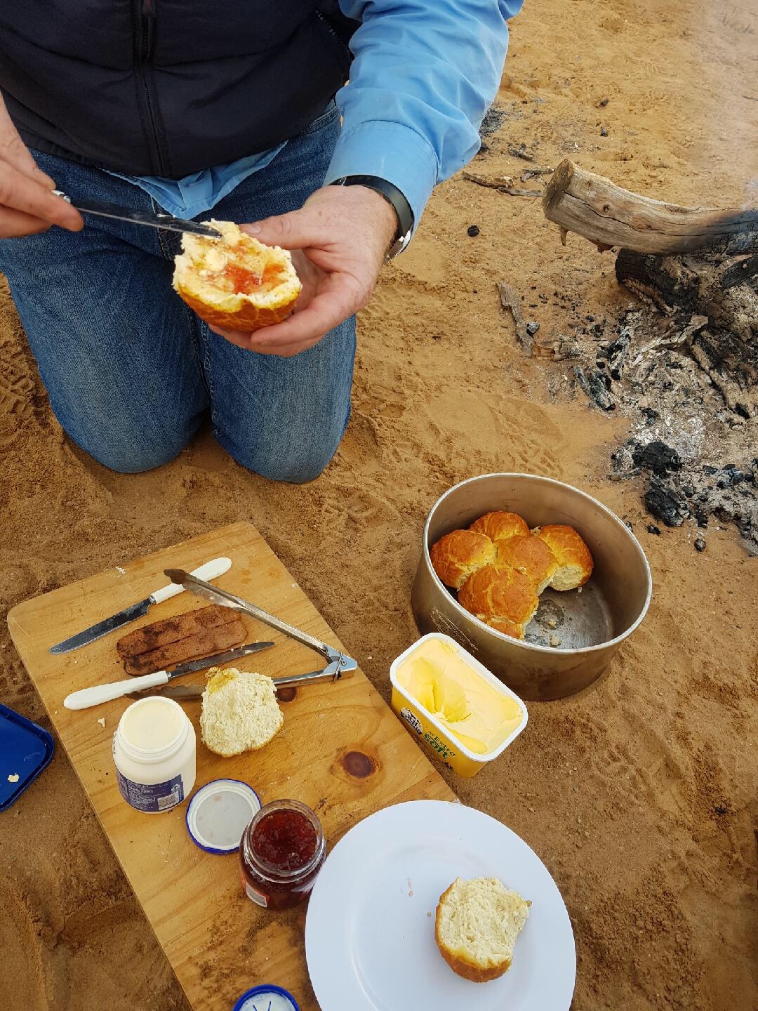 the traditional australian campfire damper – lo's kitchen