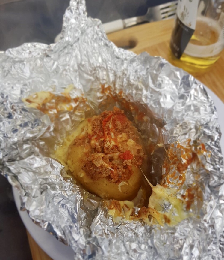 jacket potatoes | that cork daddy cooked on the campfire – lo's kitchen