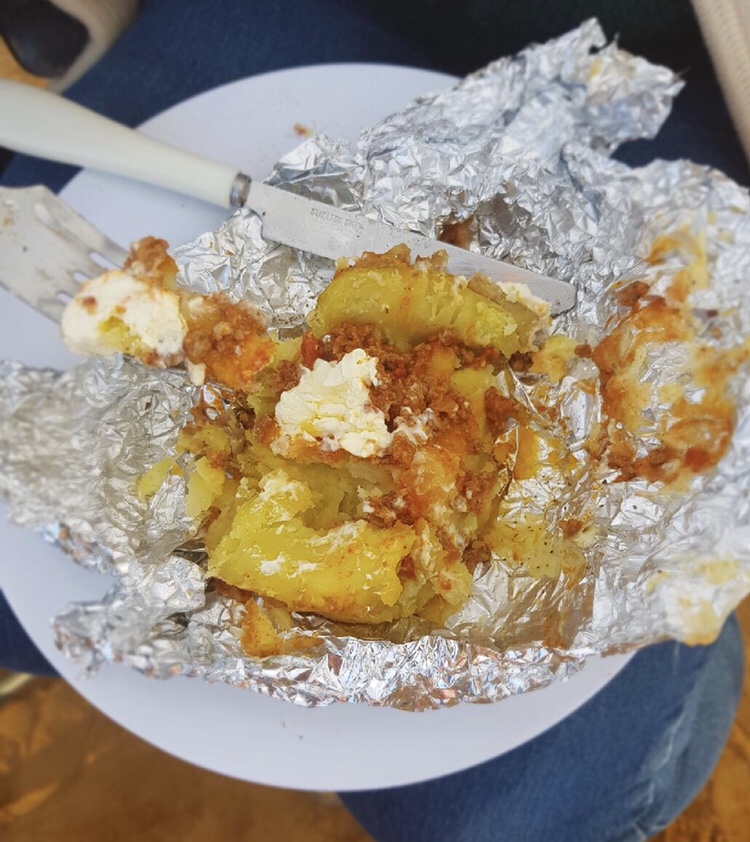 jacket potatoes | that cork daddy cooked on the campfire – lo's kitchen