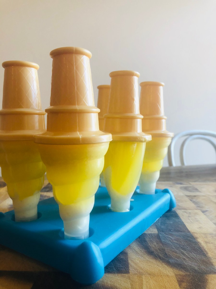 homemade ‘splice’ ice blocks | fresh pineapple juice + vanilla bean ...