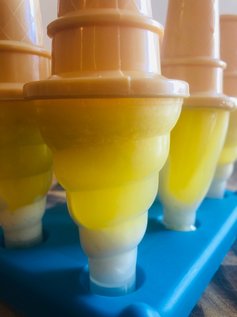 homemade ‘splice’ ice blocks | fresh pineapple juice + vanilla bean ...