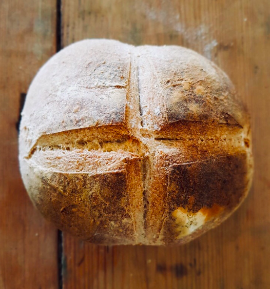 a crusty loaf of bread | seriously easy to make – lo's kitchen