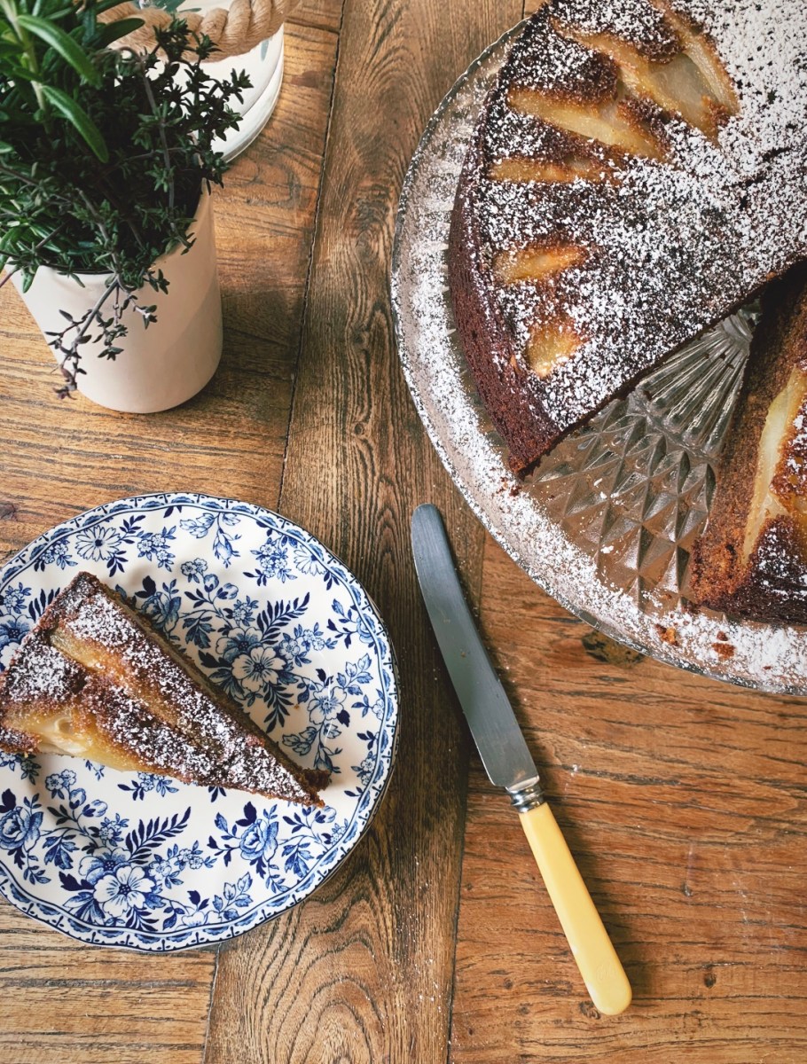 pear + ginger cake – lo's kitchen
