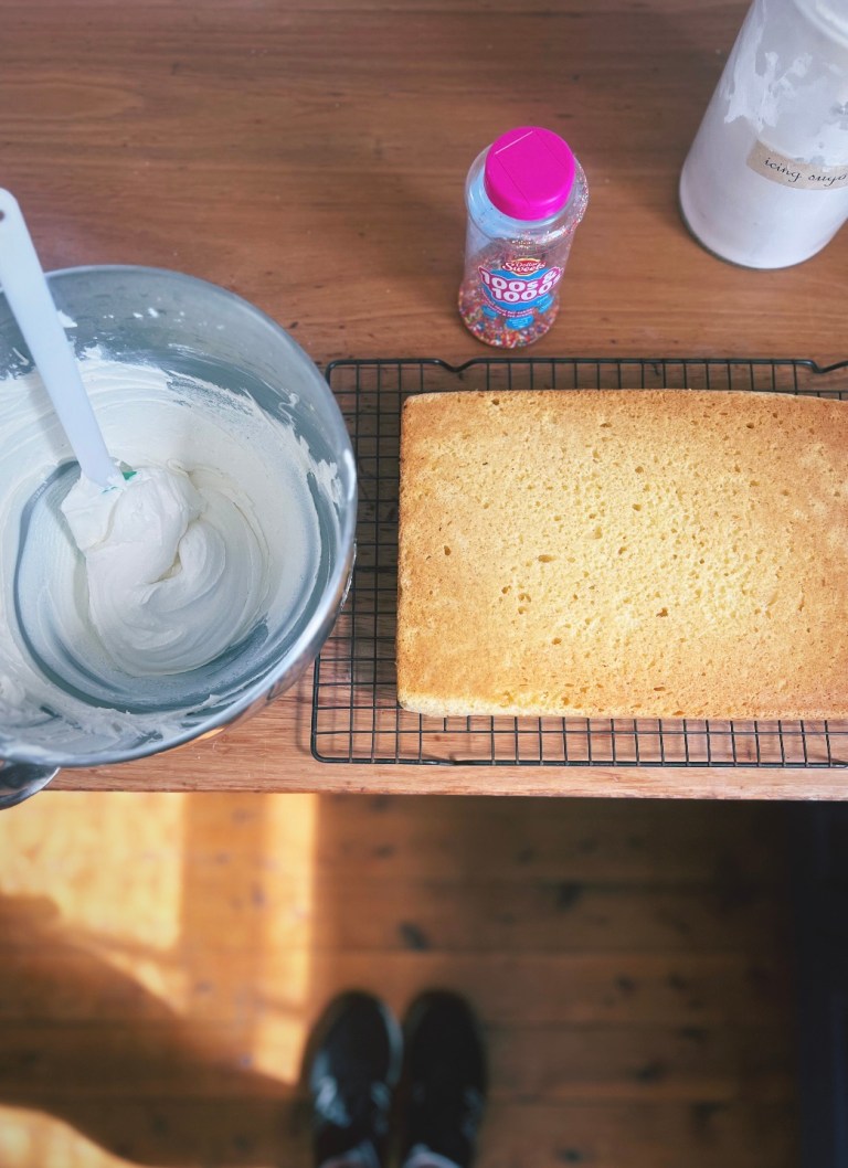 basic “packet mix” butter cake – lo's kitchen